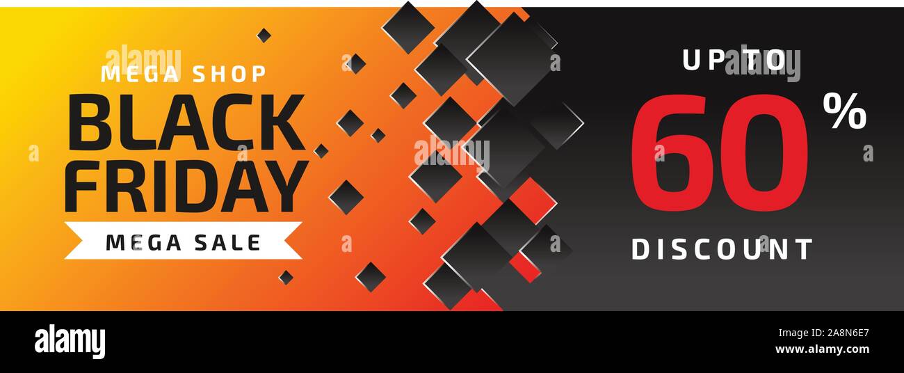 Black friday isolated text Stock Vector Images - Alamy