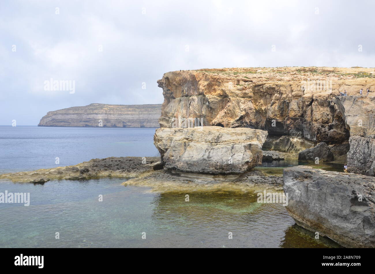 Dwejra Bay, Island of Gozo, Malta Stock Photo - Alamy