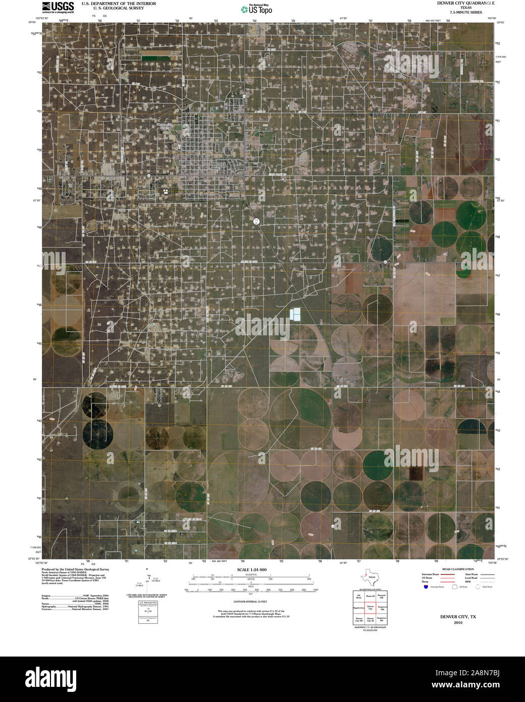 Denver map historical hi-res stock photography and images - Alamy