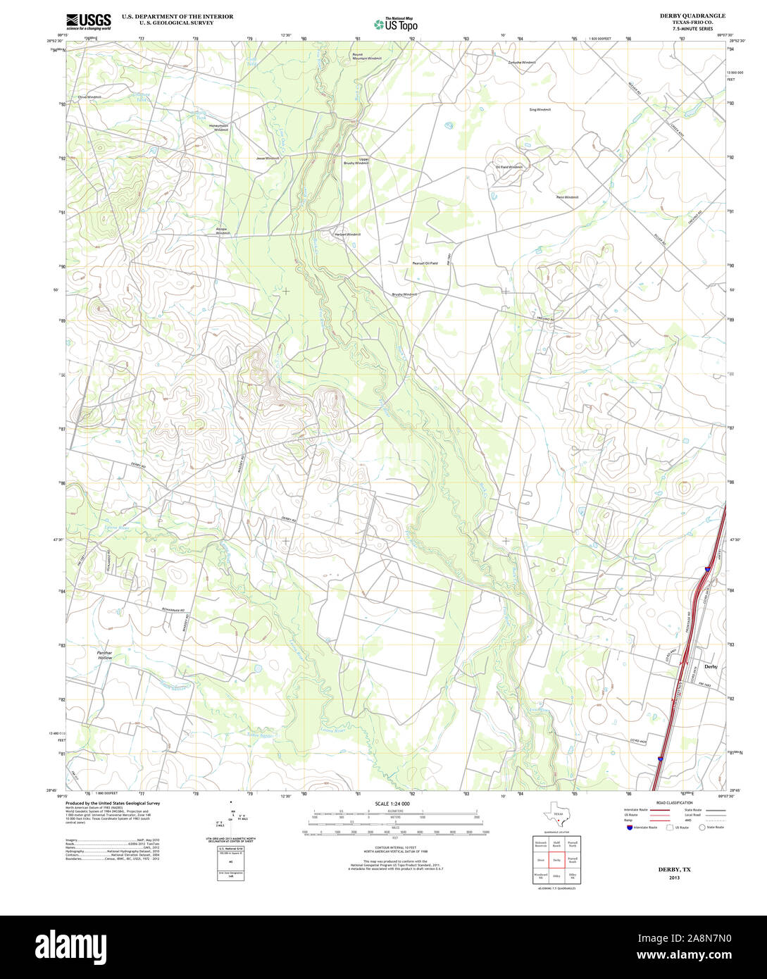 Derby map Cut Out Stock Images & Pictures - Alamy