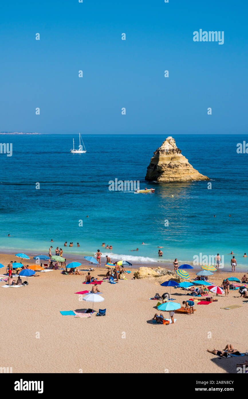 Europa, Portugal, Algarve, Praia Batata, Praia Dona Ana, Strand, Meer ...