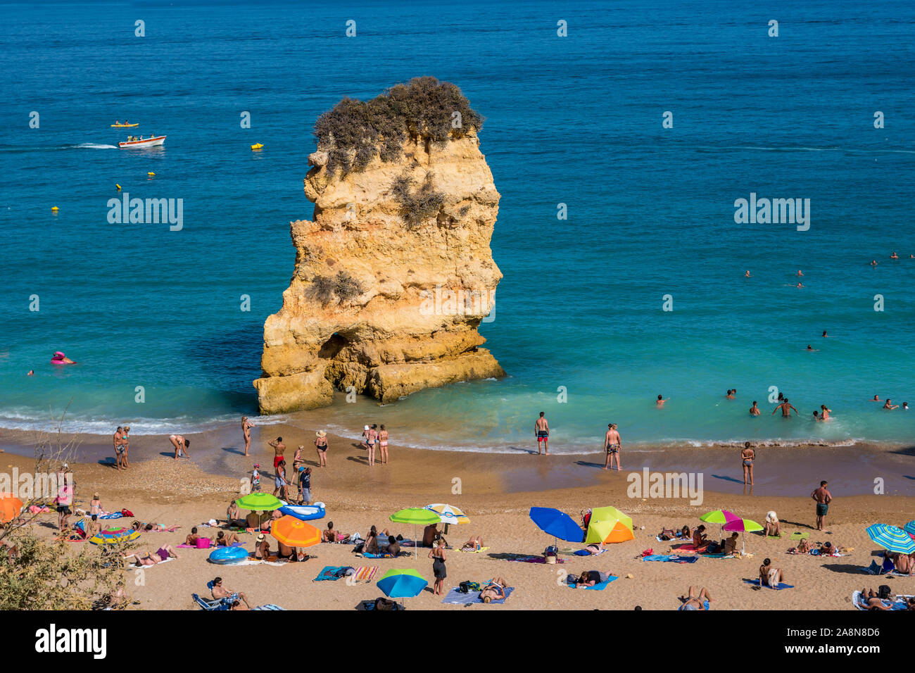 Europa, Portugal, Algarve, Praia Batata, Praia Dona Ana, Strand, Meer ...