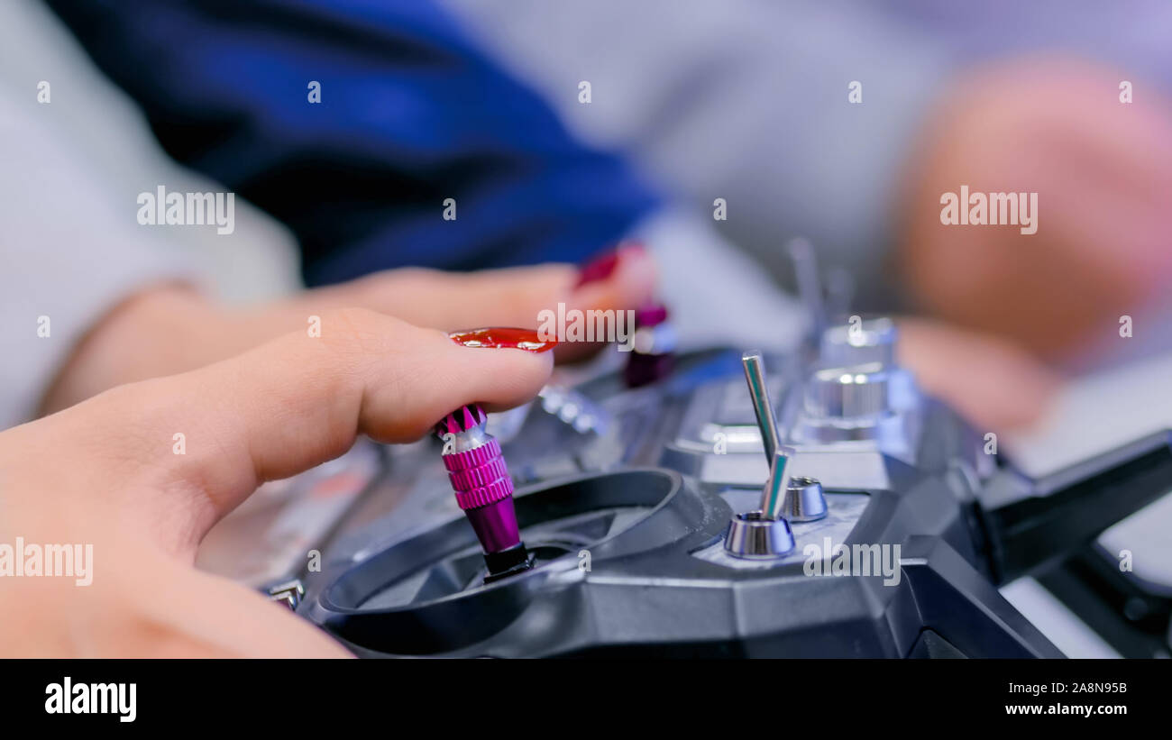 Joystick control system hi-res stock photography and images - Alamy