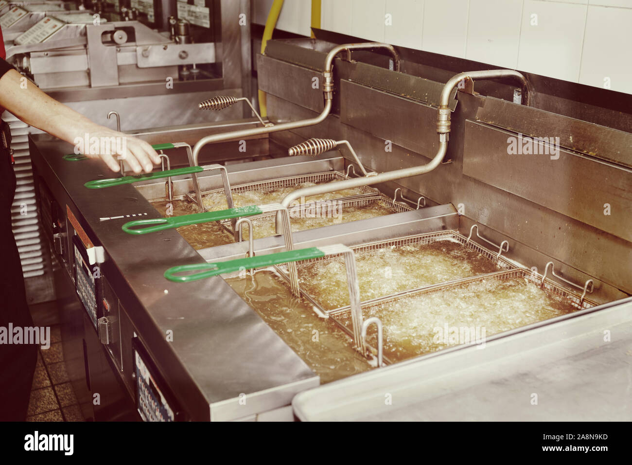Deep fryers hi-res stock photography and images - Alamy