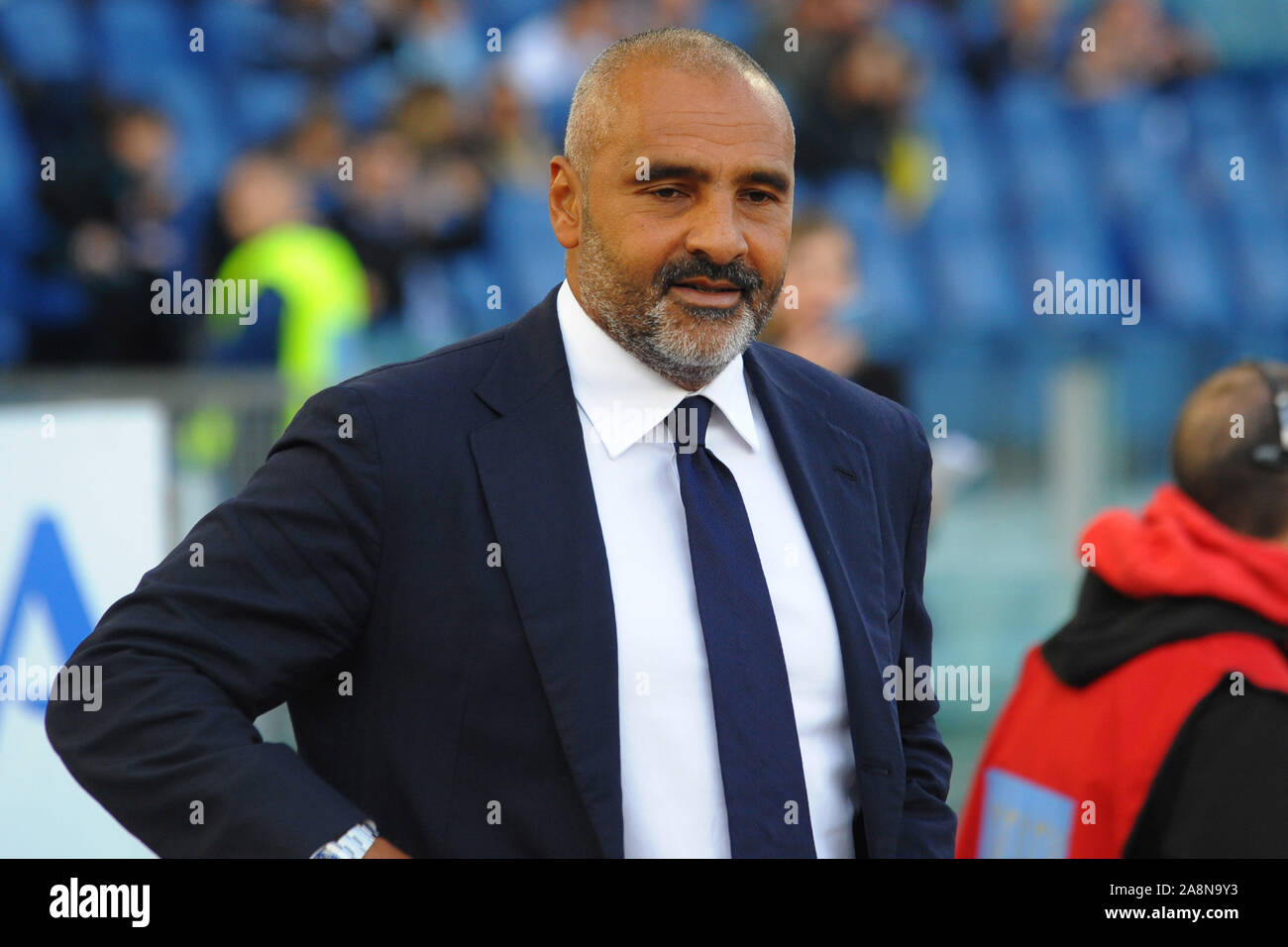 Roma, Italy, 10 Nov 2019, fabio liverani all ,lecce ) during Lazio vs ...