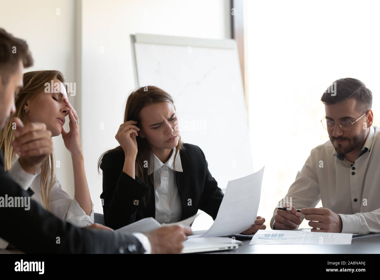 Bank customer frustration hi-res stock photography and images - Alamy