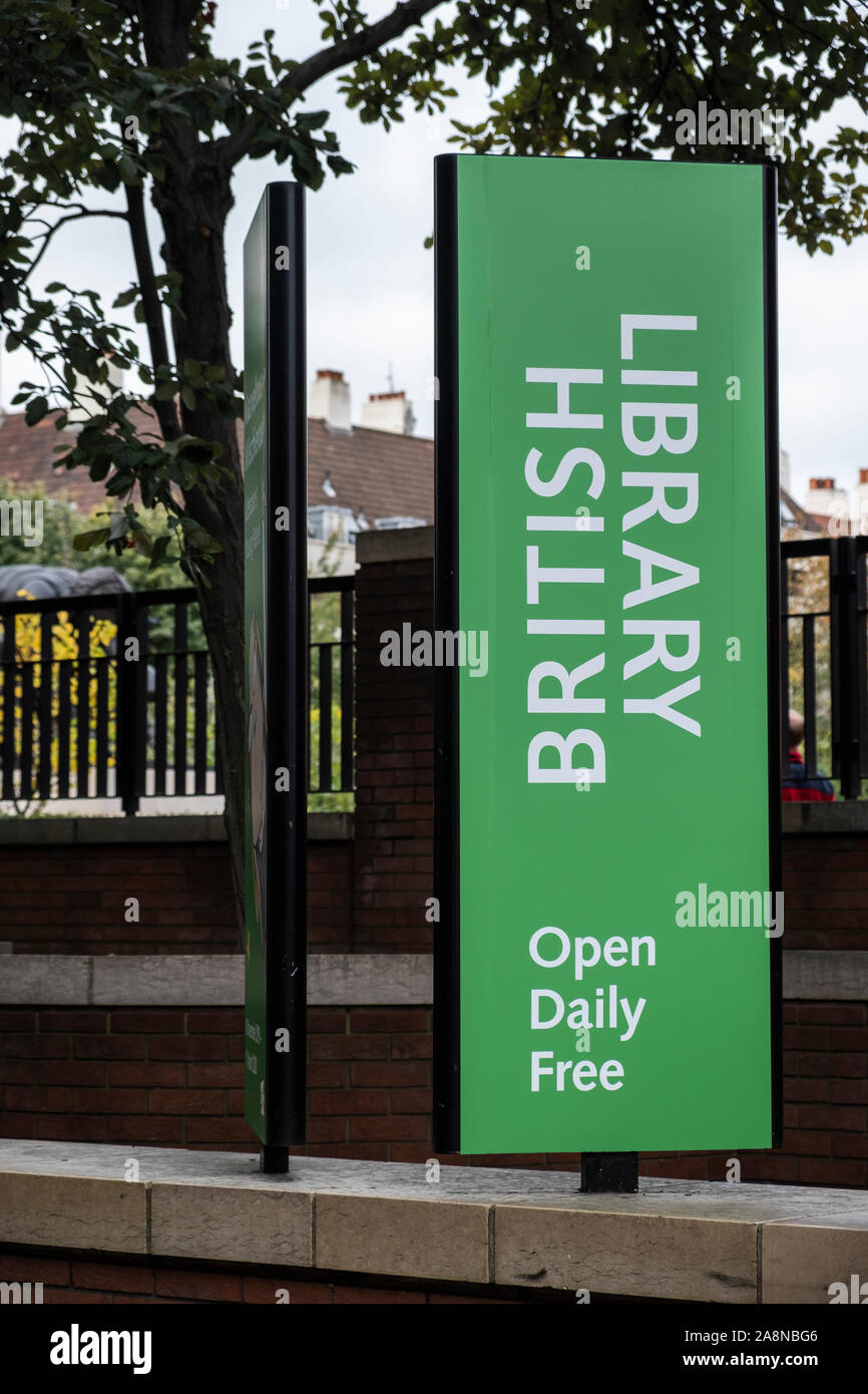 British library euston road london hi-res stock photography and images ...