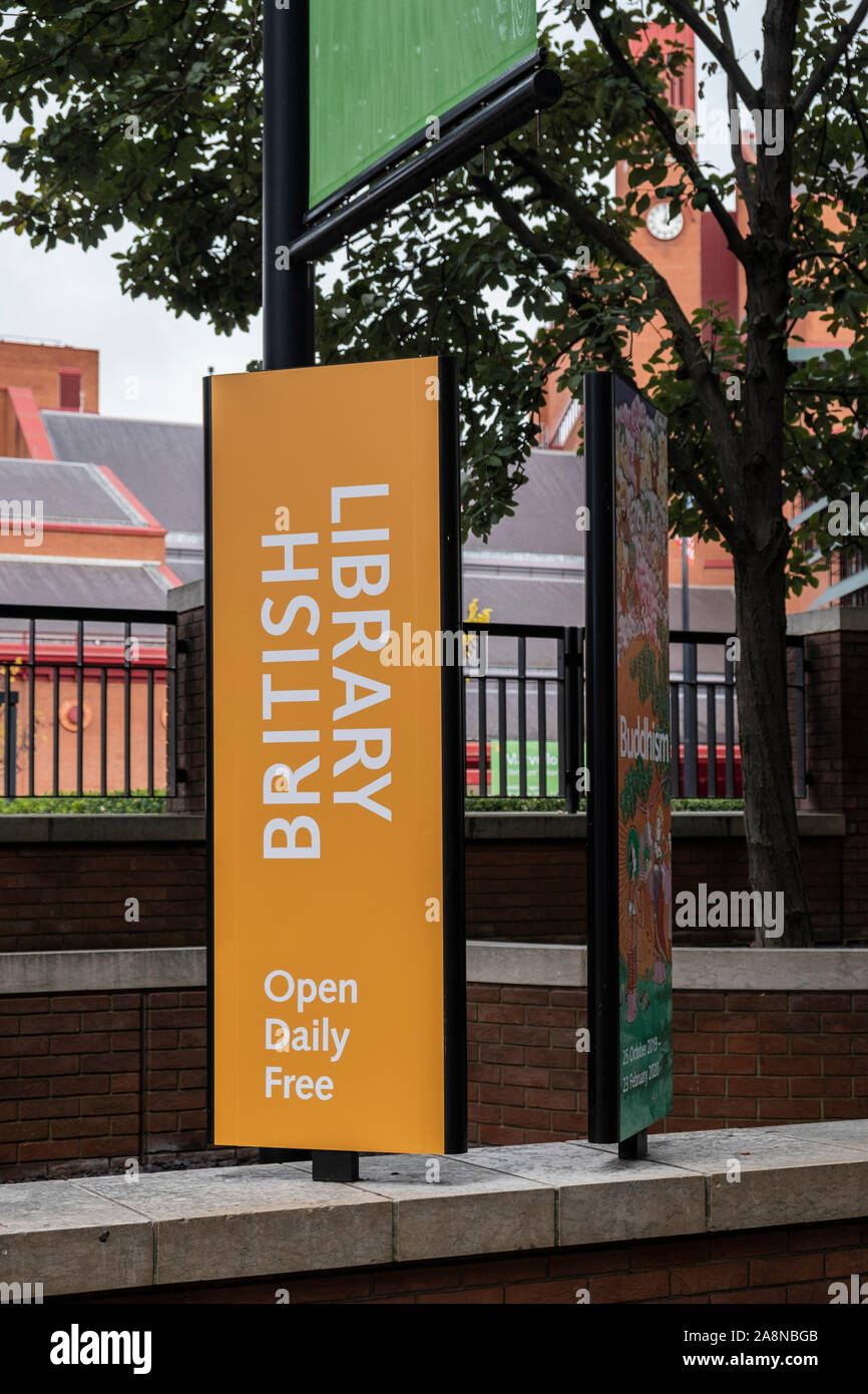 The british library euston road hi-res stock photography and images - Alamy