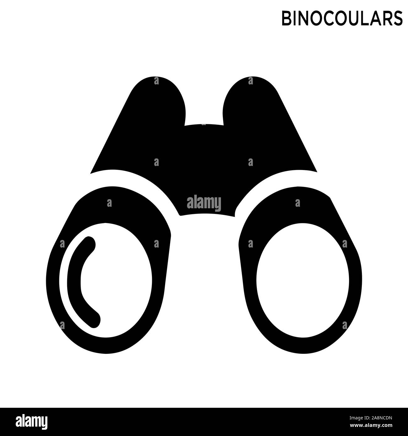 Simple Binoculars Icon