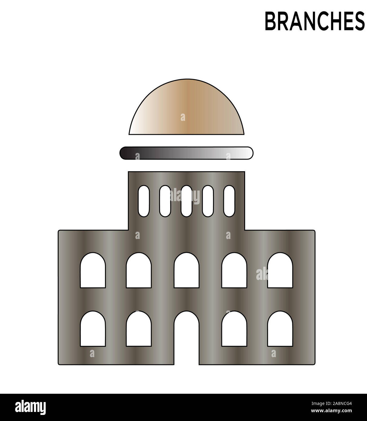 Branches icon editable symbol design Stock Photo - Alamy