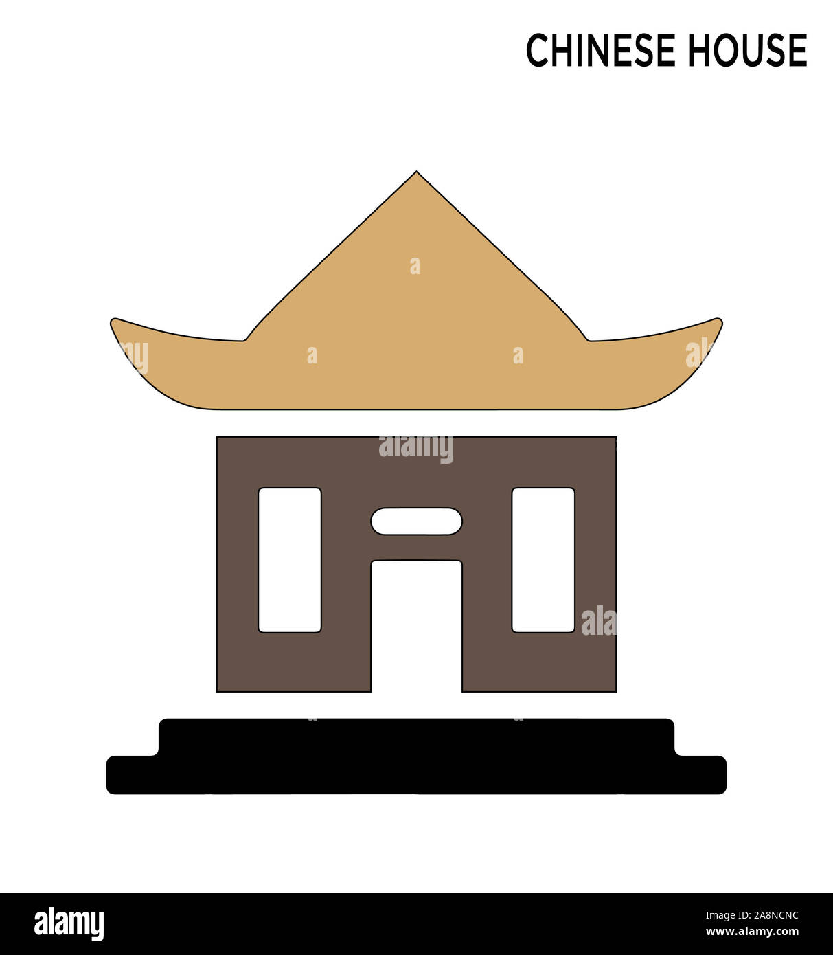 Traditional chinese palace door Cut Out Stock Images & Pictures - Alamy