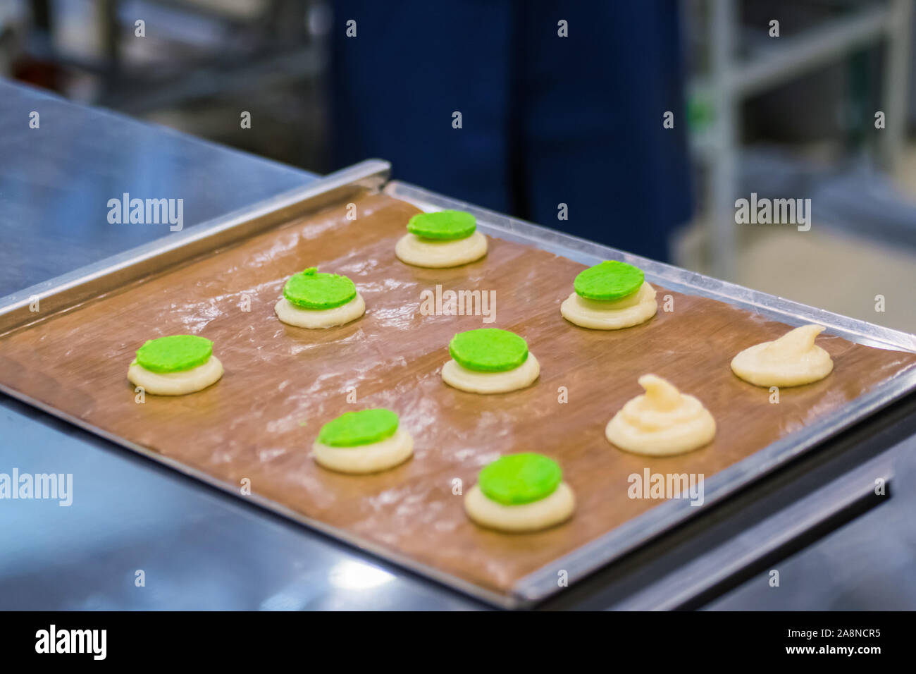 Process of preparing shortbread cookies Stock Photo - Alamy