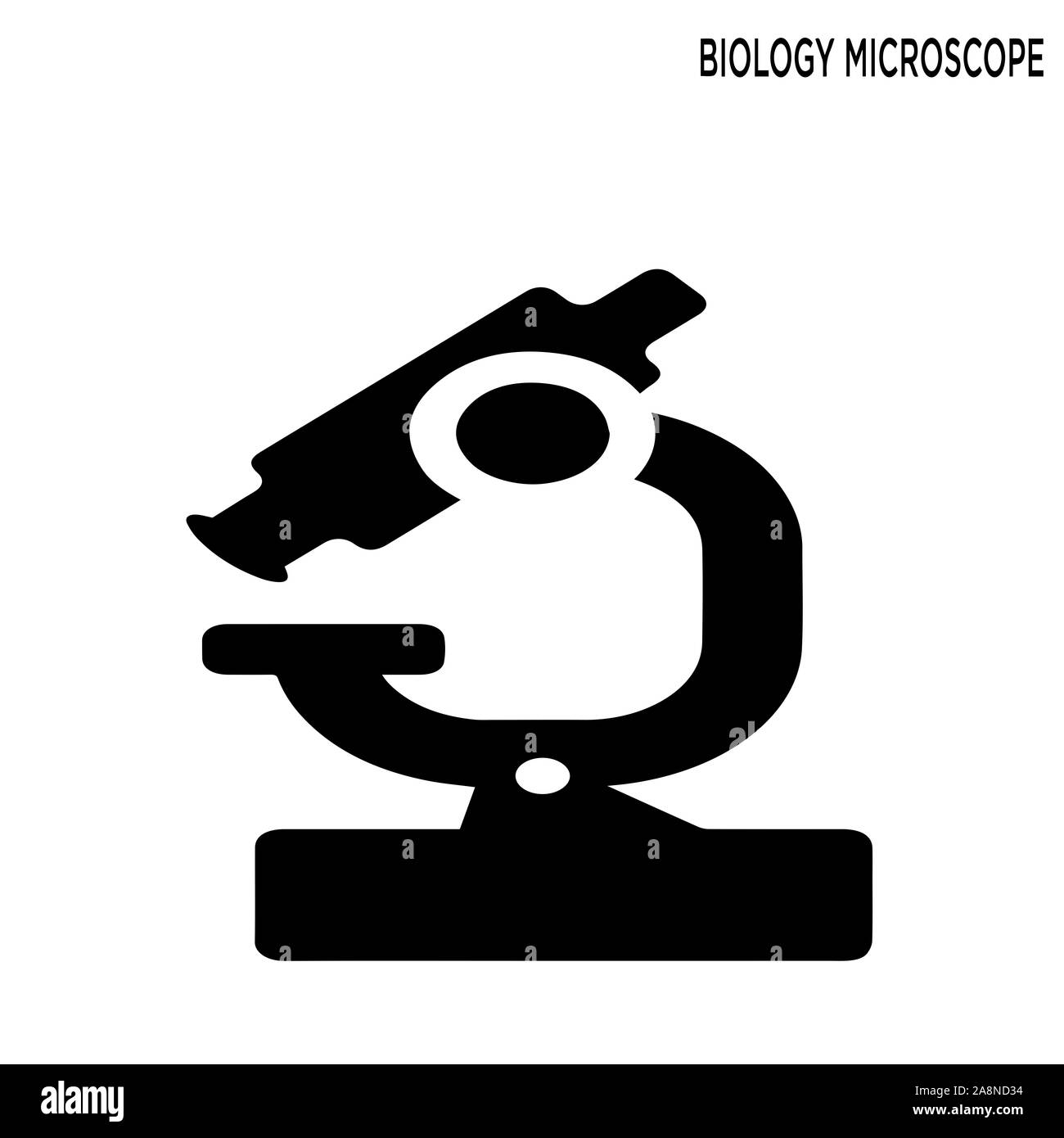 Microscope biological lab Cut Out Stock Images & Pictures - Alamy