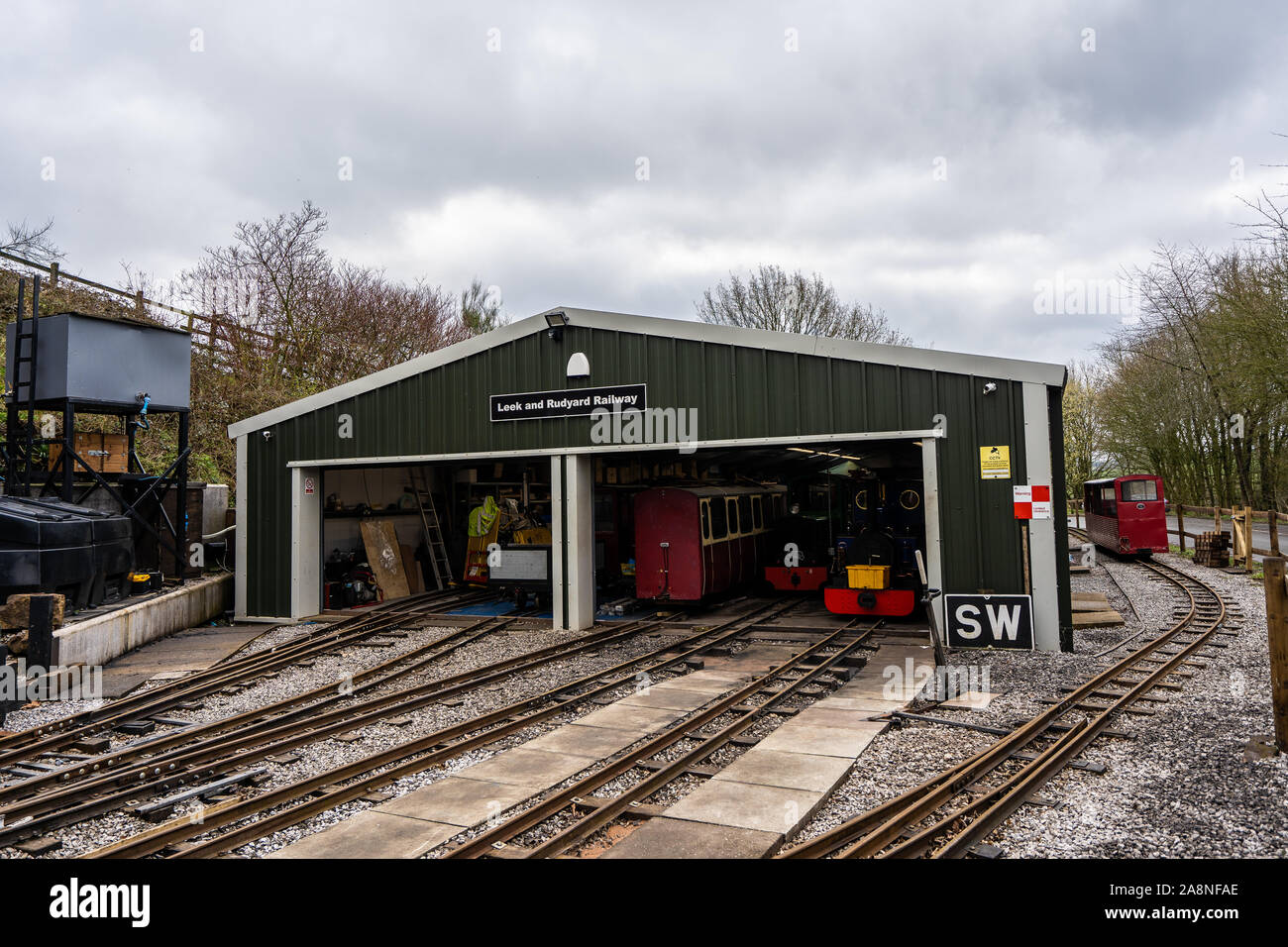 Rideable miniature railway hi-res stock photography and images - Alamy