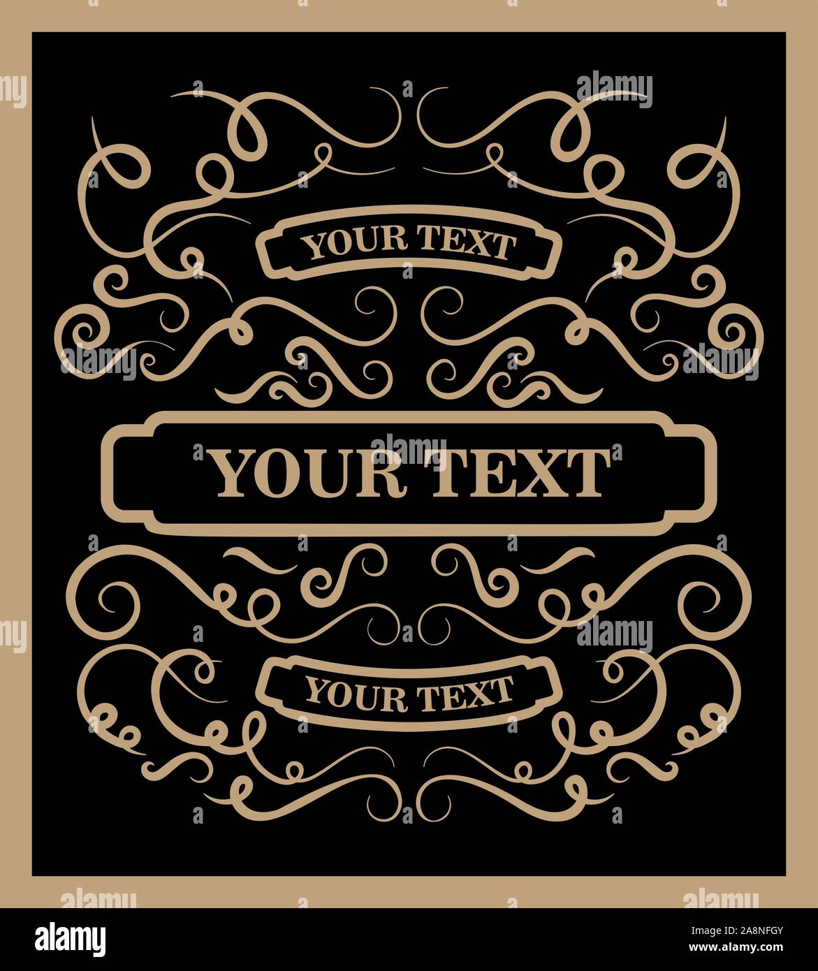 Vintage Banner Design Vintage Banner Hi Res Stock Photography And