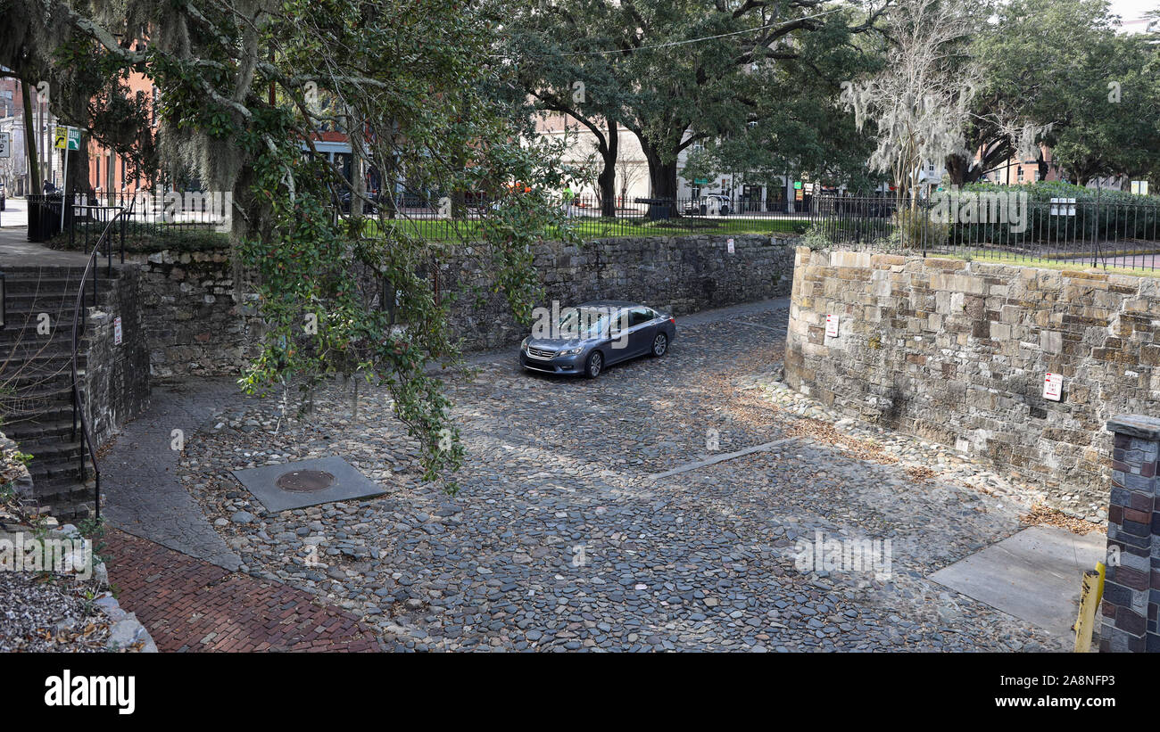 Factor's Walk in Savannah by the River Stock Photo - Alamy