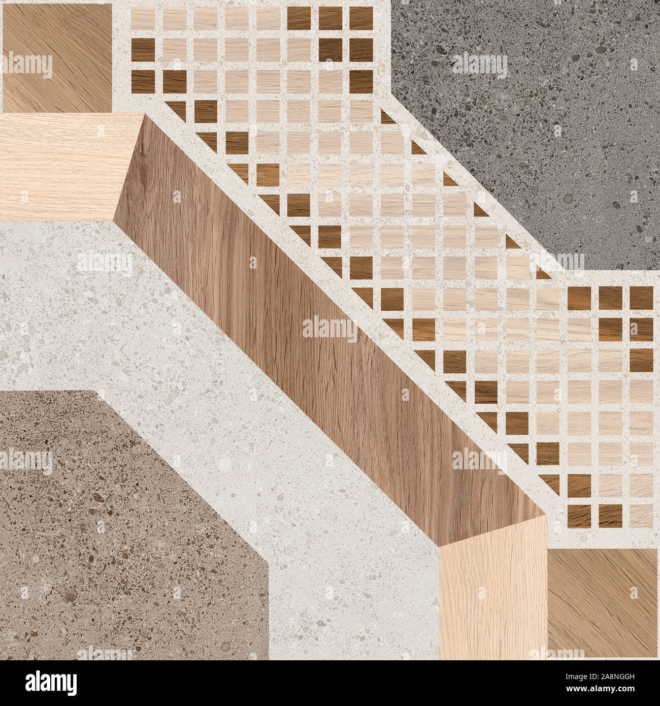 Geometric floor tiles hi-res stock photography and images - Alamy