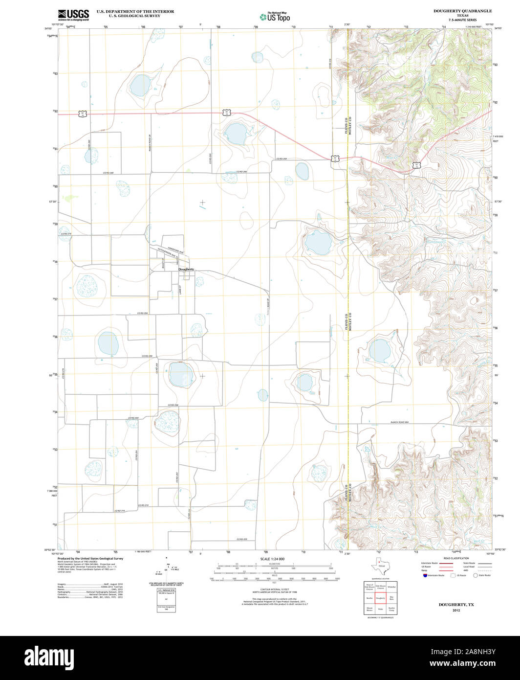 Dougherty map hi-res stock photography and images - Alamy