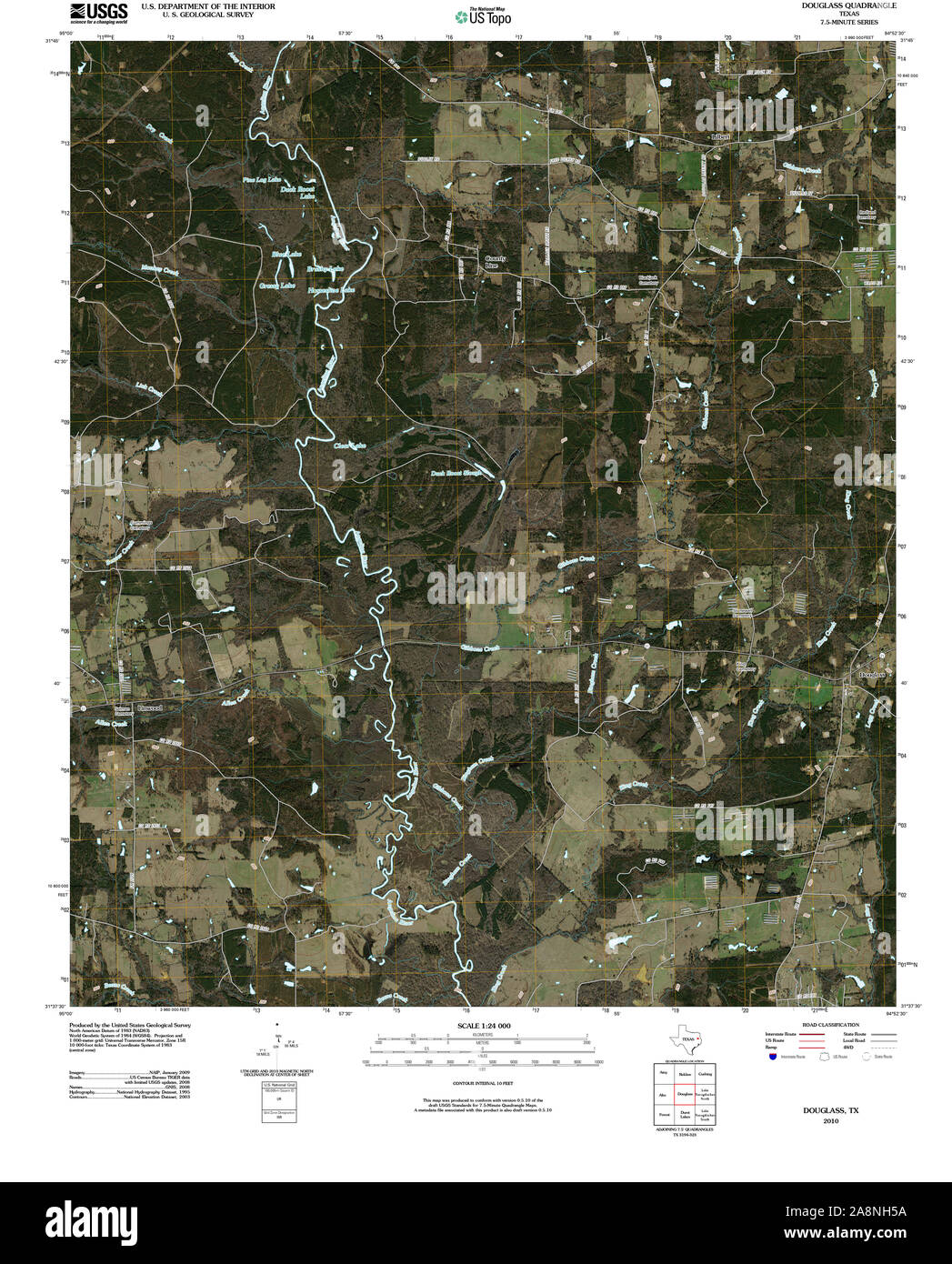 Map of douglass hi-res stock photography and images - Alamy