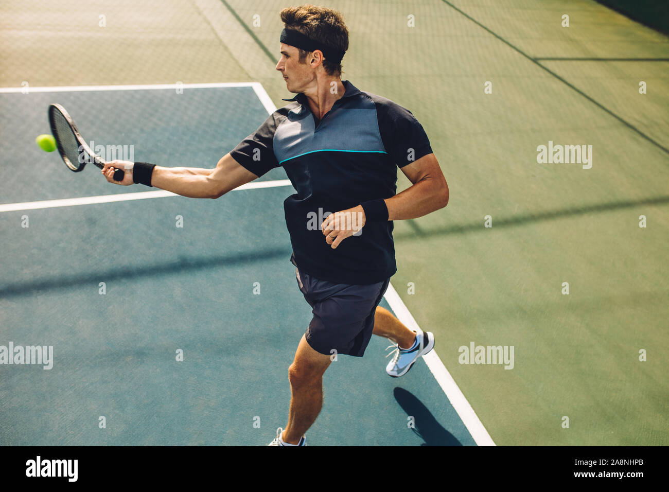 Practicing stroke hi-res stock photography and images - Alamy