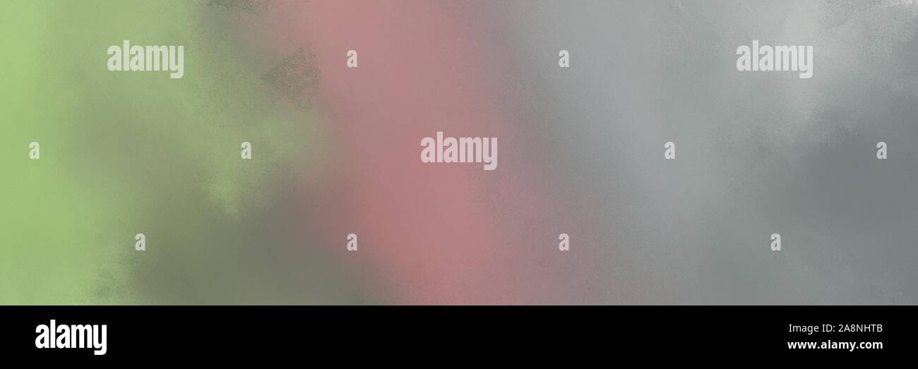 abstract diffuse painted banner background with gray gray, dark sea ...