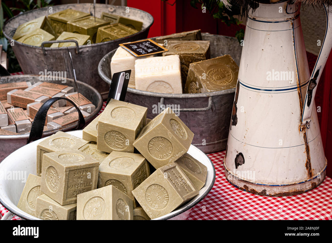 French soap hi-res stock photography and images - Alamy
