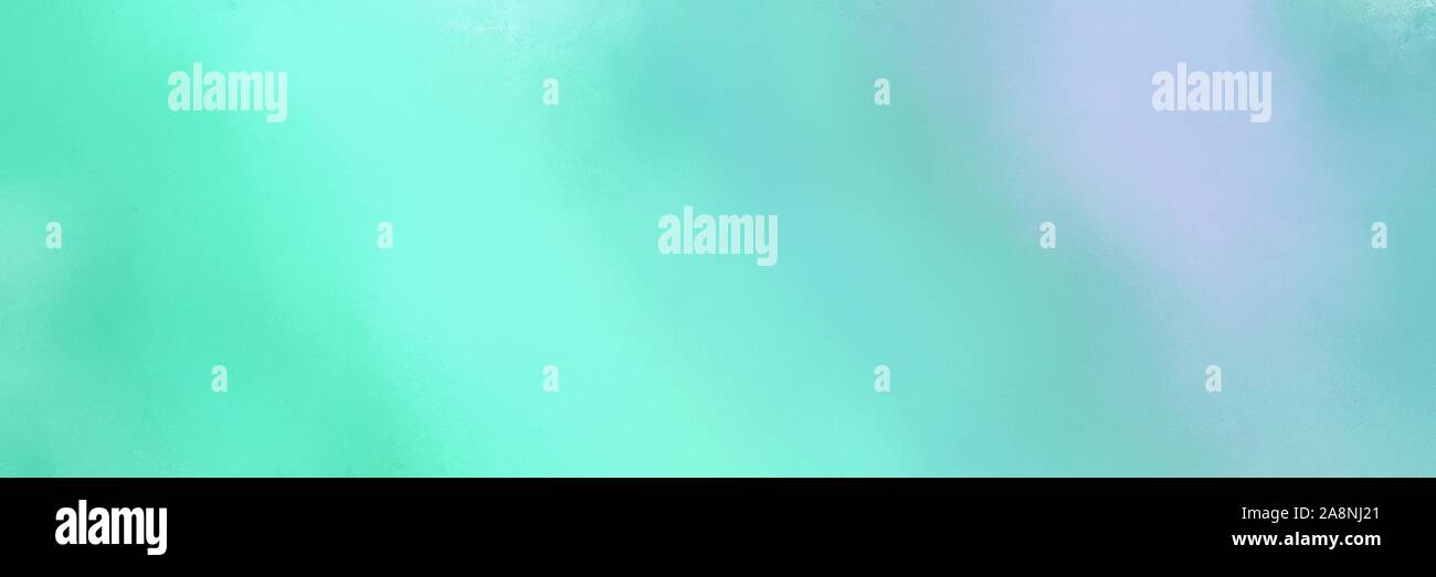 aqua marine, light blue and medium turquoise color painted banner ...
