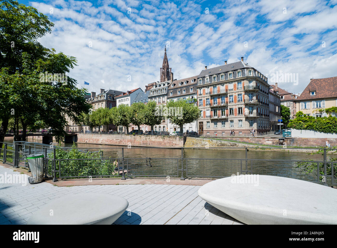 The rhine and strasbourg panorama hi-res stock photography and images ...