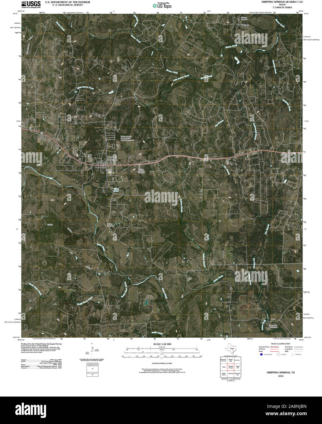 Dripping springs historical hi-res stock photography and images - Alamy