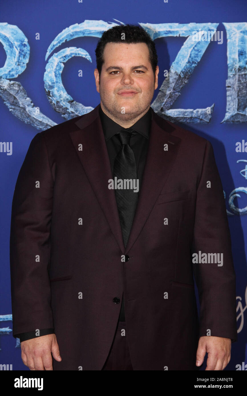 Josh Gad at Disney's World Premiere of "Frozen II". Held at the Dolby ...
