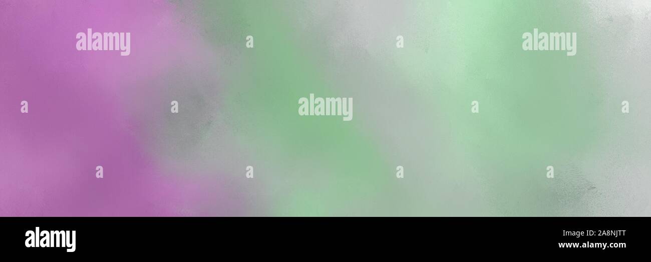 dark gray, ash gray and medium orchid color painted banner background ...