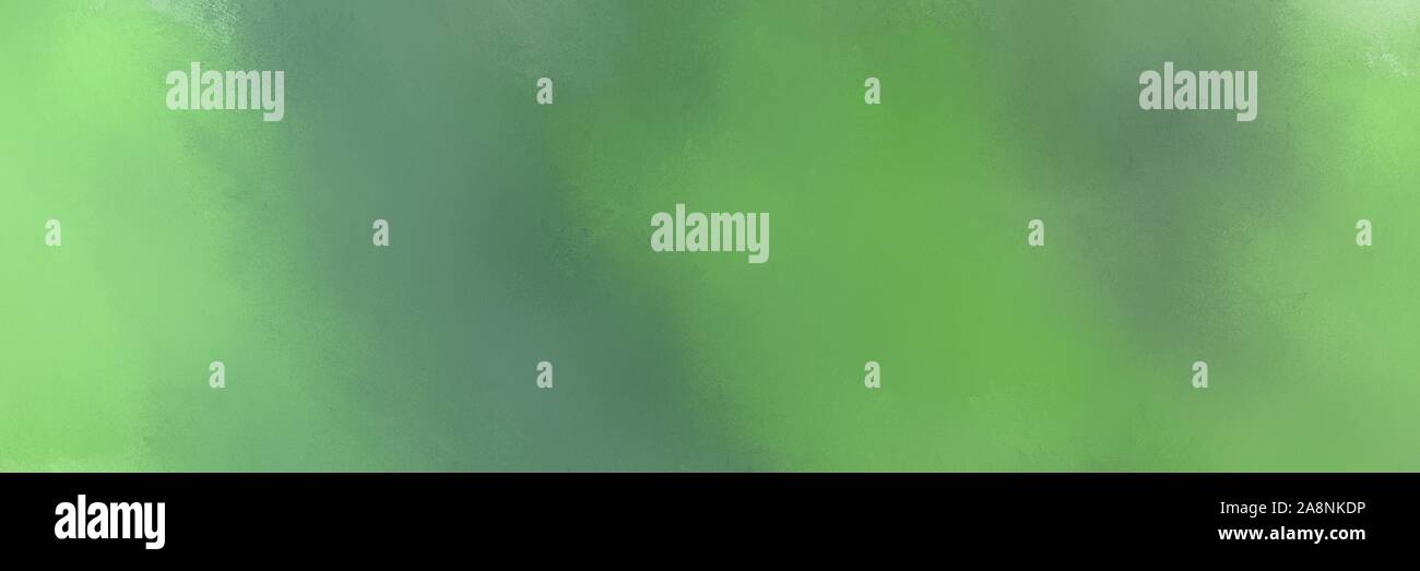 abstract diffuse painted banner background with gray gray, light green ...