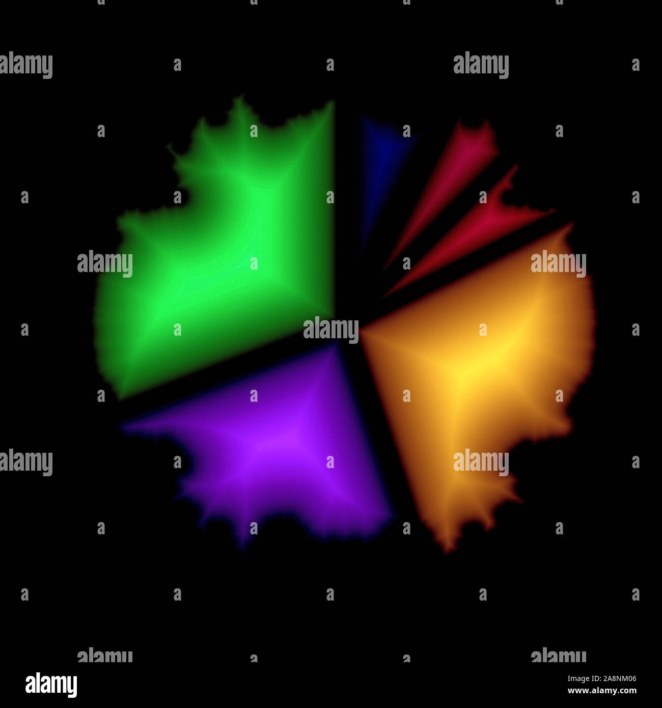 Abstract coloring background of the gradient with visual wave and ...