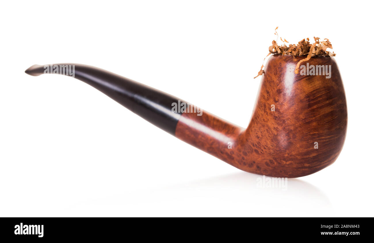 Smoking pipe white background hi-res stock photography and images - Alamy