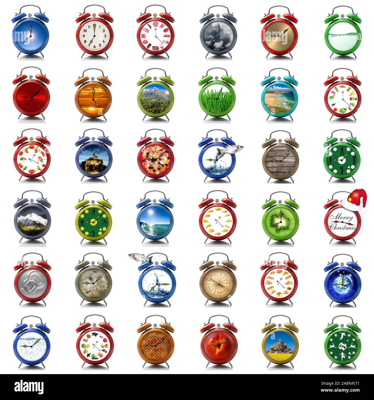 Collage alarm hi-res stock photography and images - Alamy