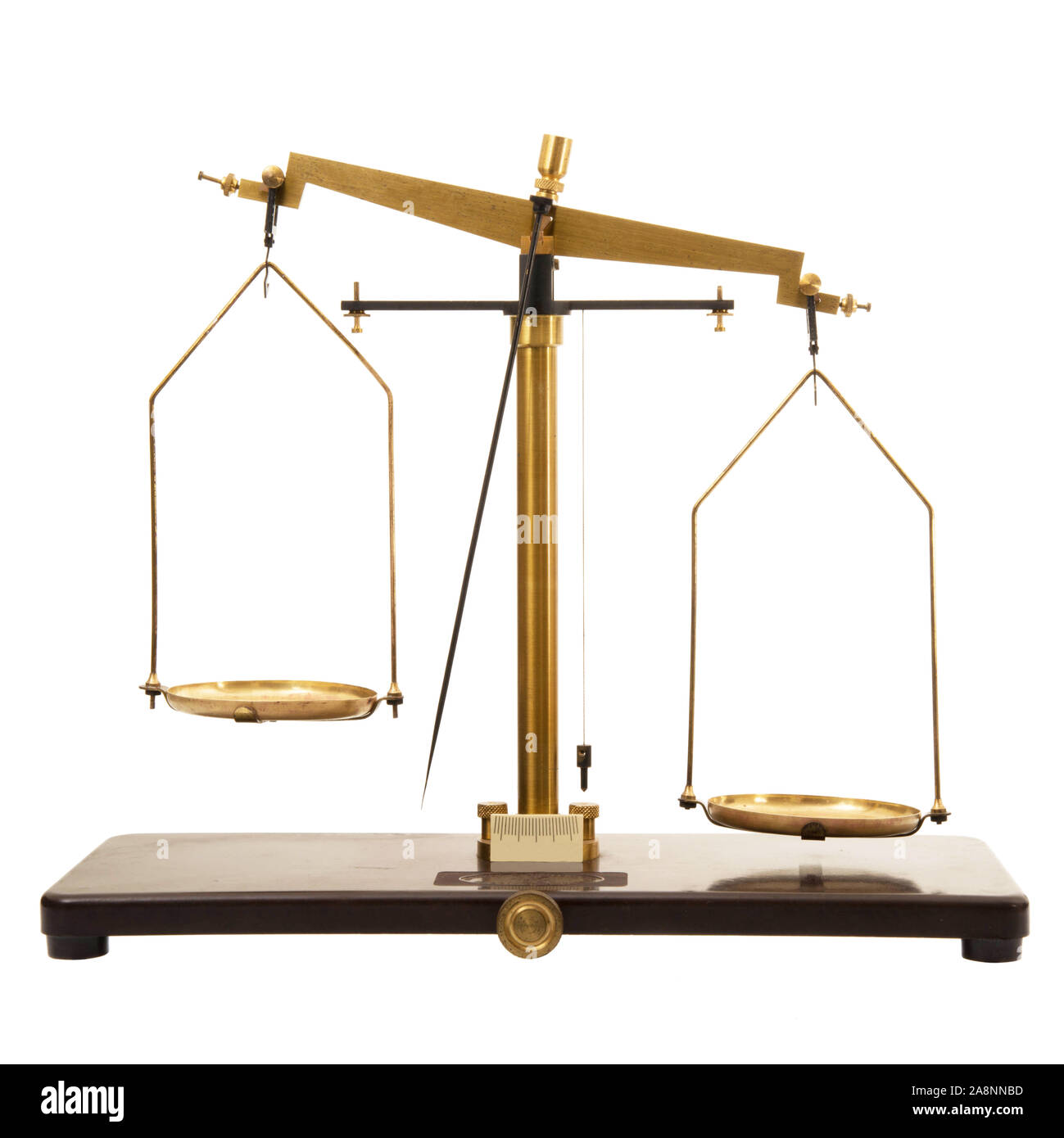 old scales on white background Stock Photo - Alamy