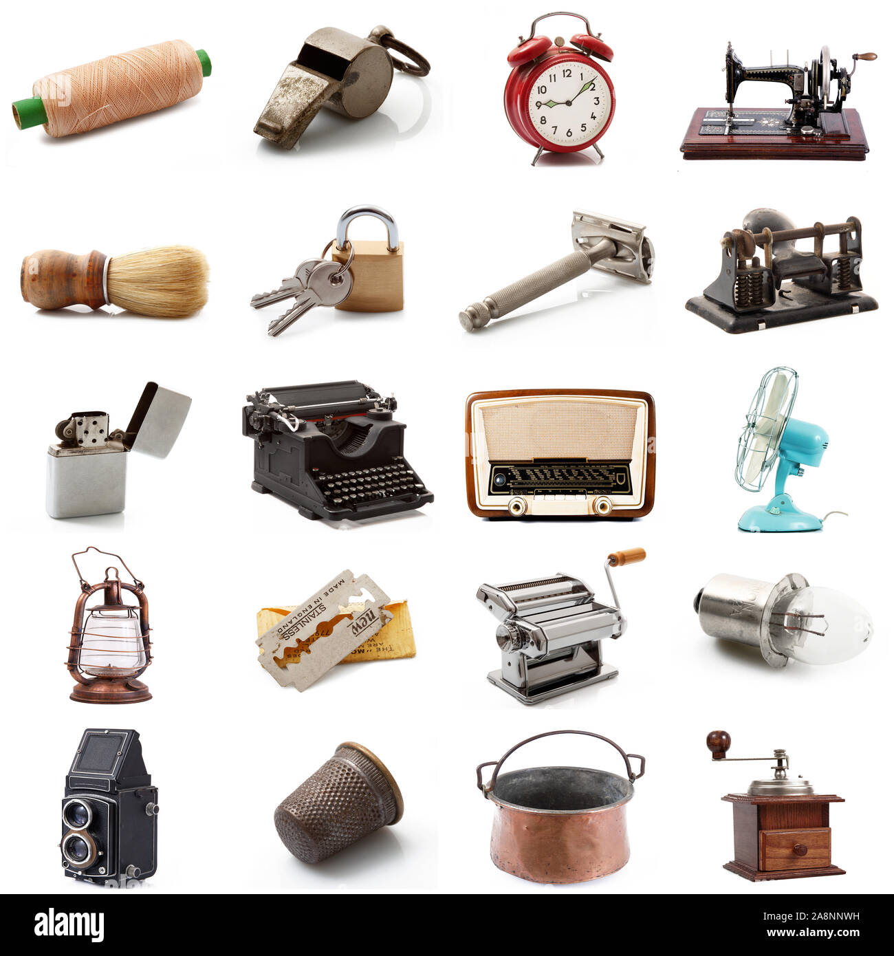 an original great vintage objects collection Stock Photo - Alamy