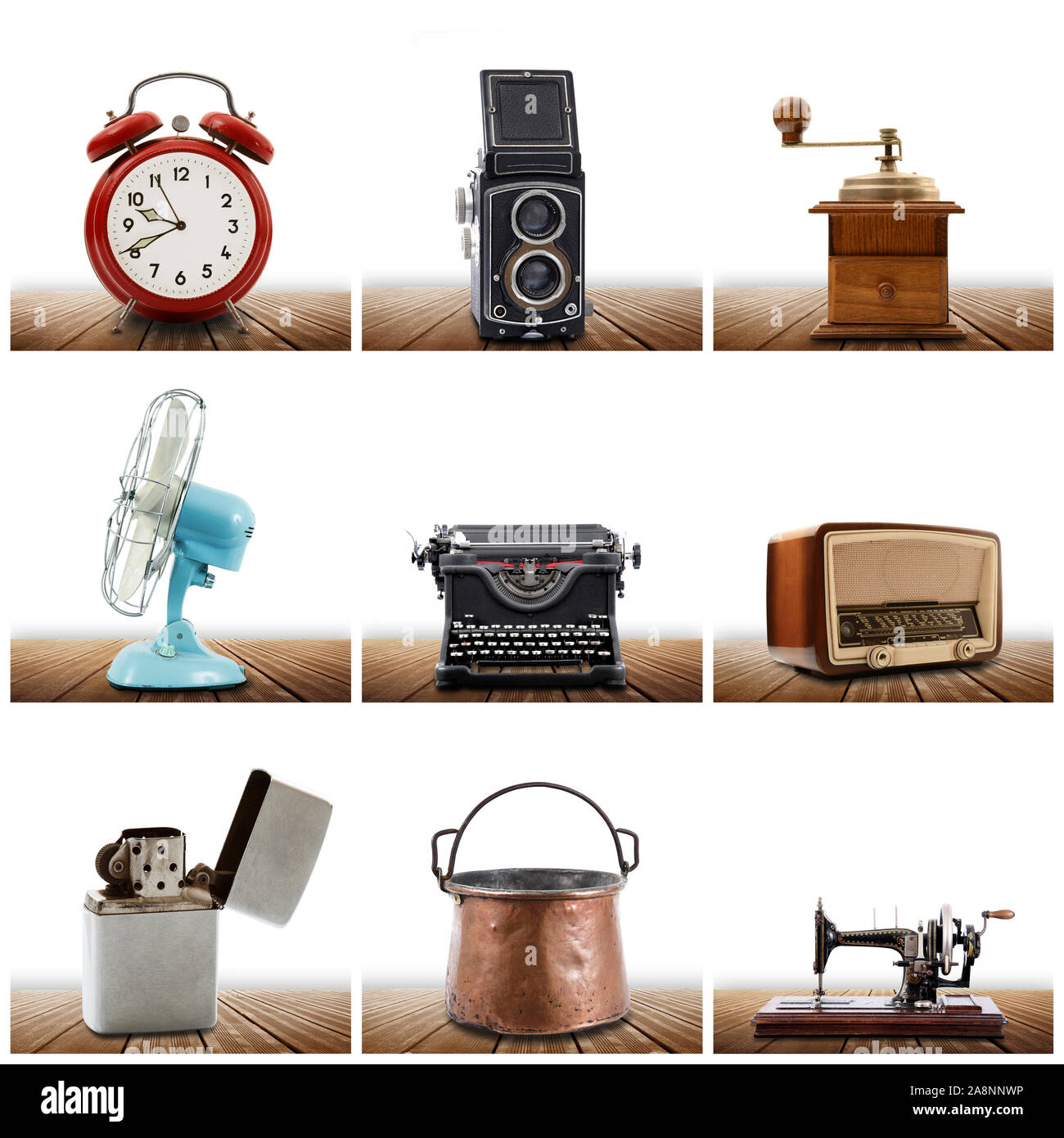 an original great vintage objects collection Stock Photo - Alamy