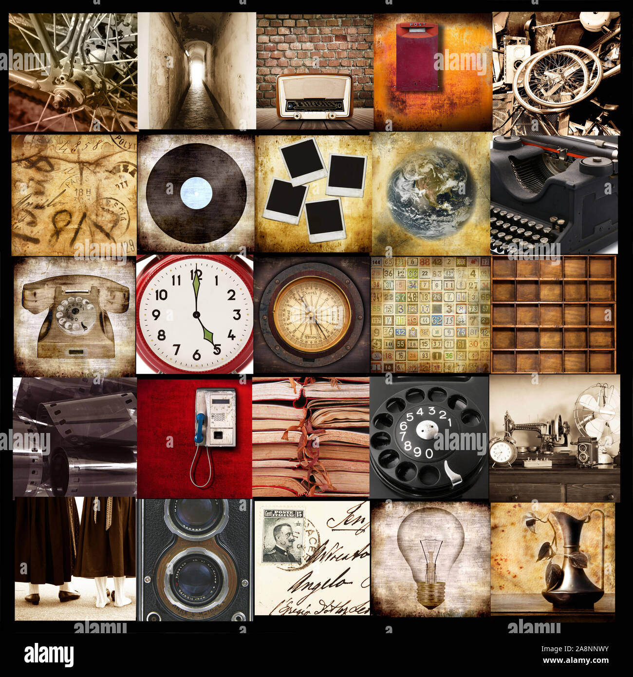 Original great vintage objects hi-res stock photography and images - Alamy