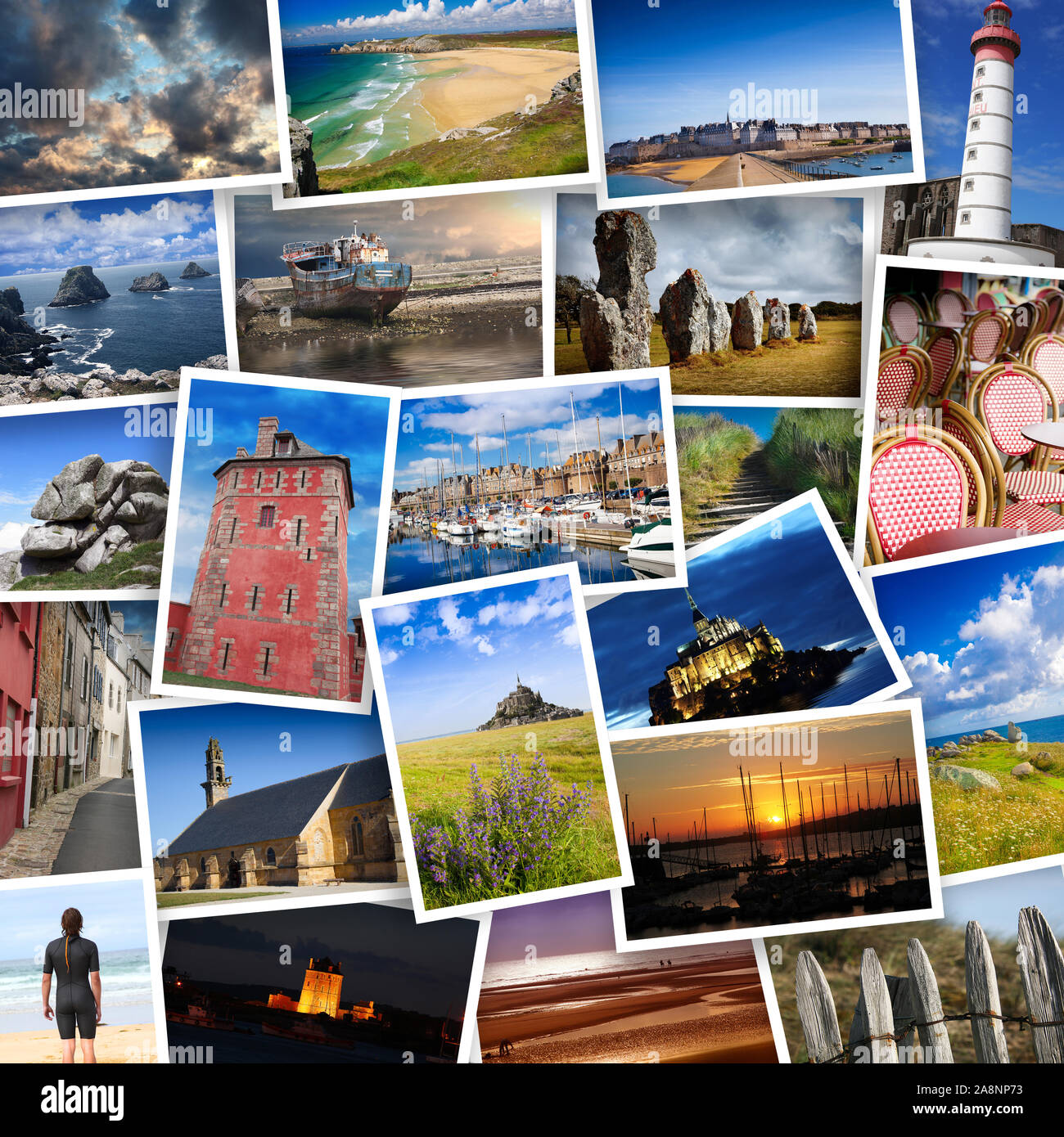 a collection of breton images Stock Photo - Alamy