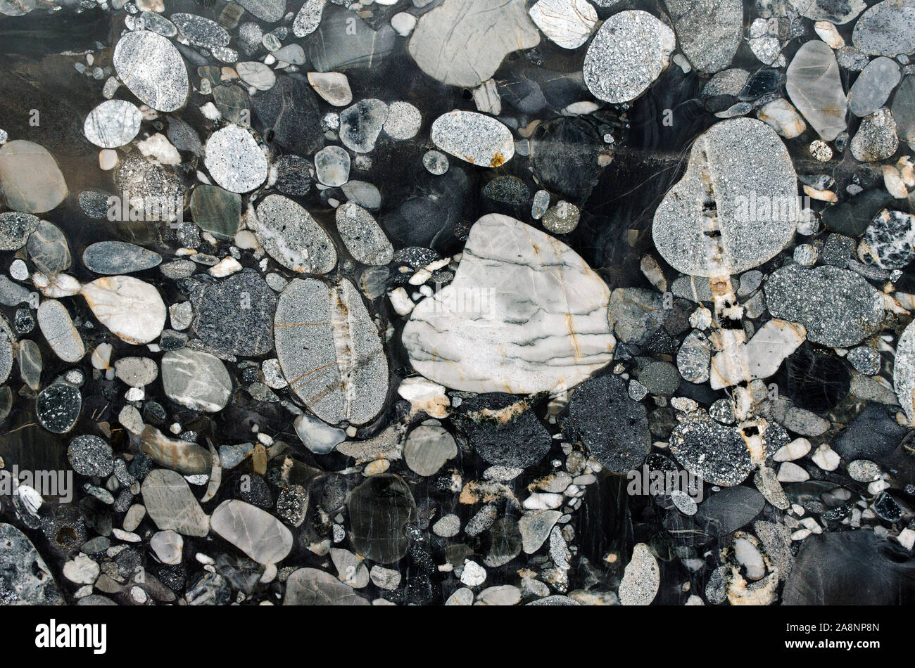 Marble floor with rocks hi-res stock photography and images - Alamy