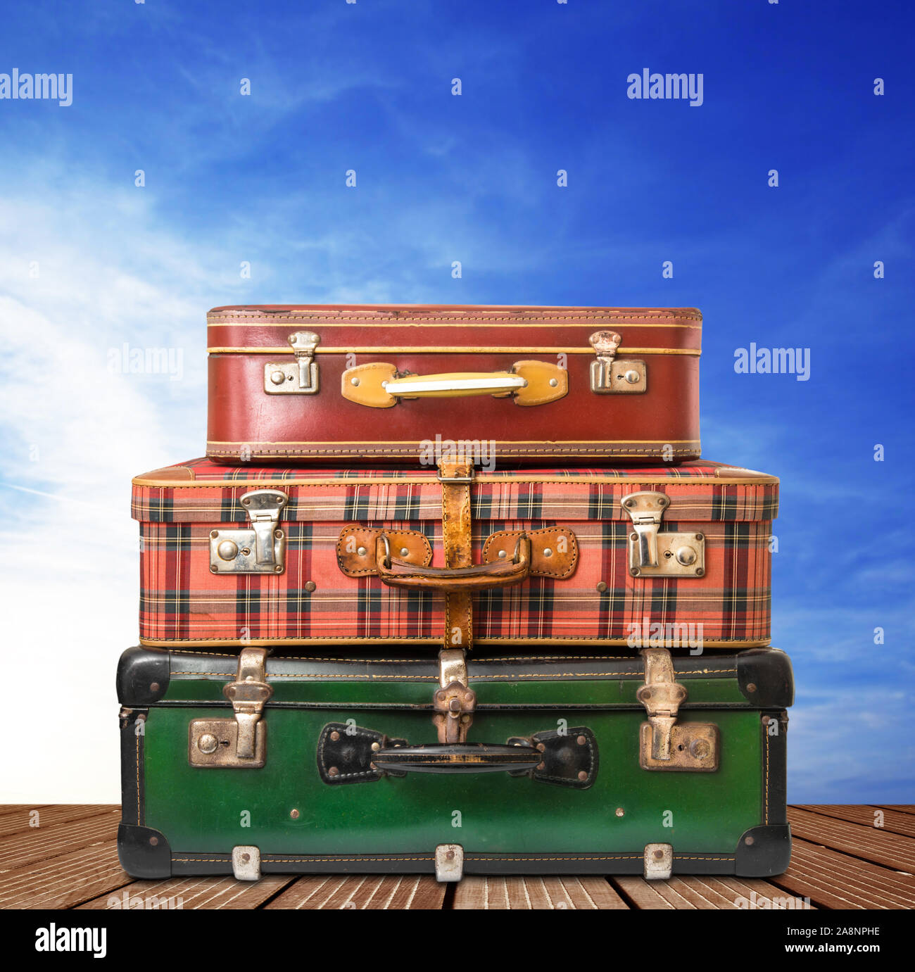 Three bags hi-res stock photography and images - Alamy