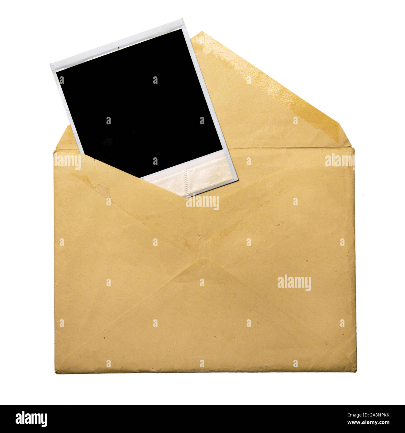 old vintage packet for correspondence Stock Photo - Alamy