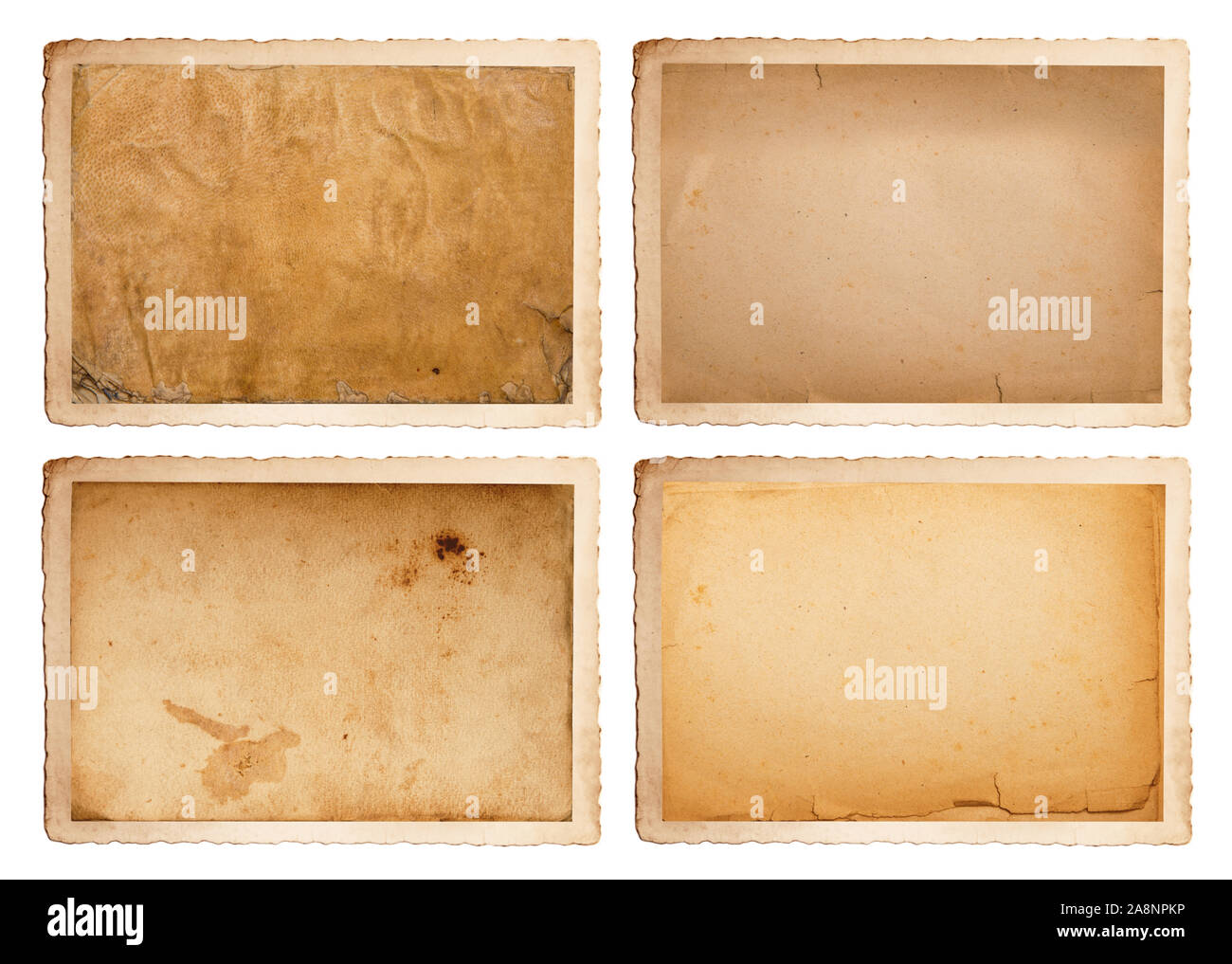 old vintage card with empty space to write Stock Photo - Alamy