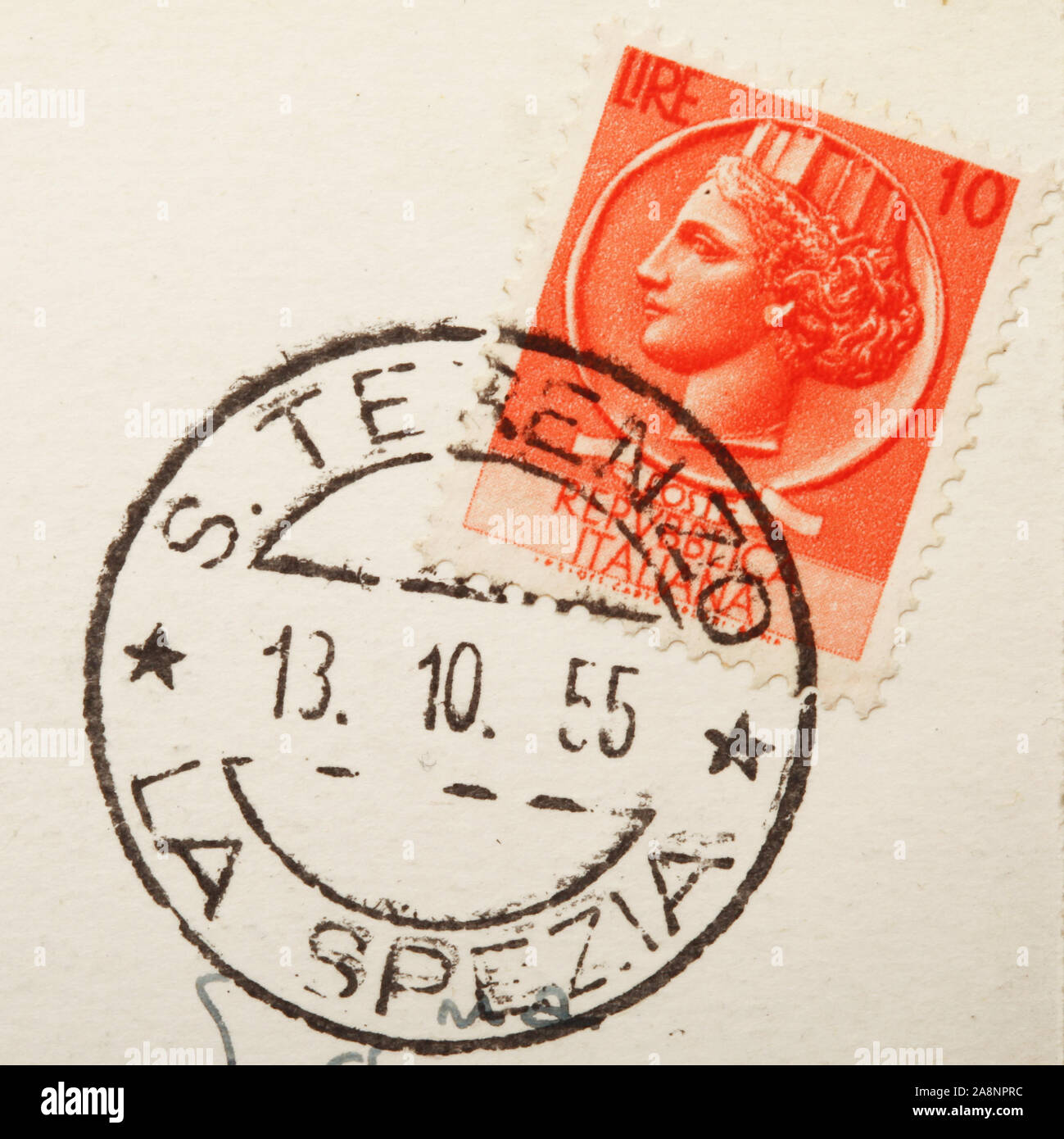 original old stamps and postal stamps Stock Photo - Alamy
