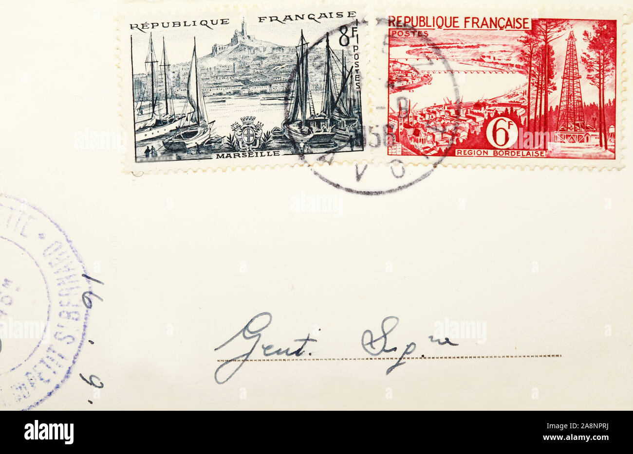 Antique postal souvenir hi-res stock photography and images - Alamy