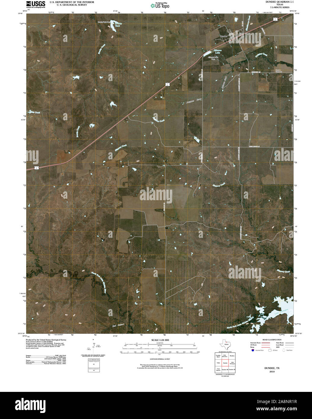 Map of dundee Cut Out Stock Images & Pictures - Alamy