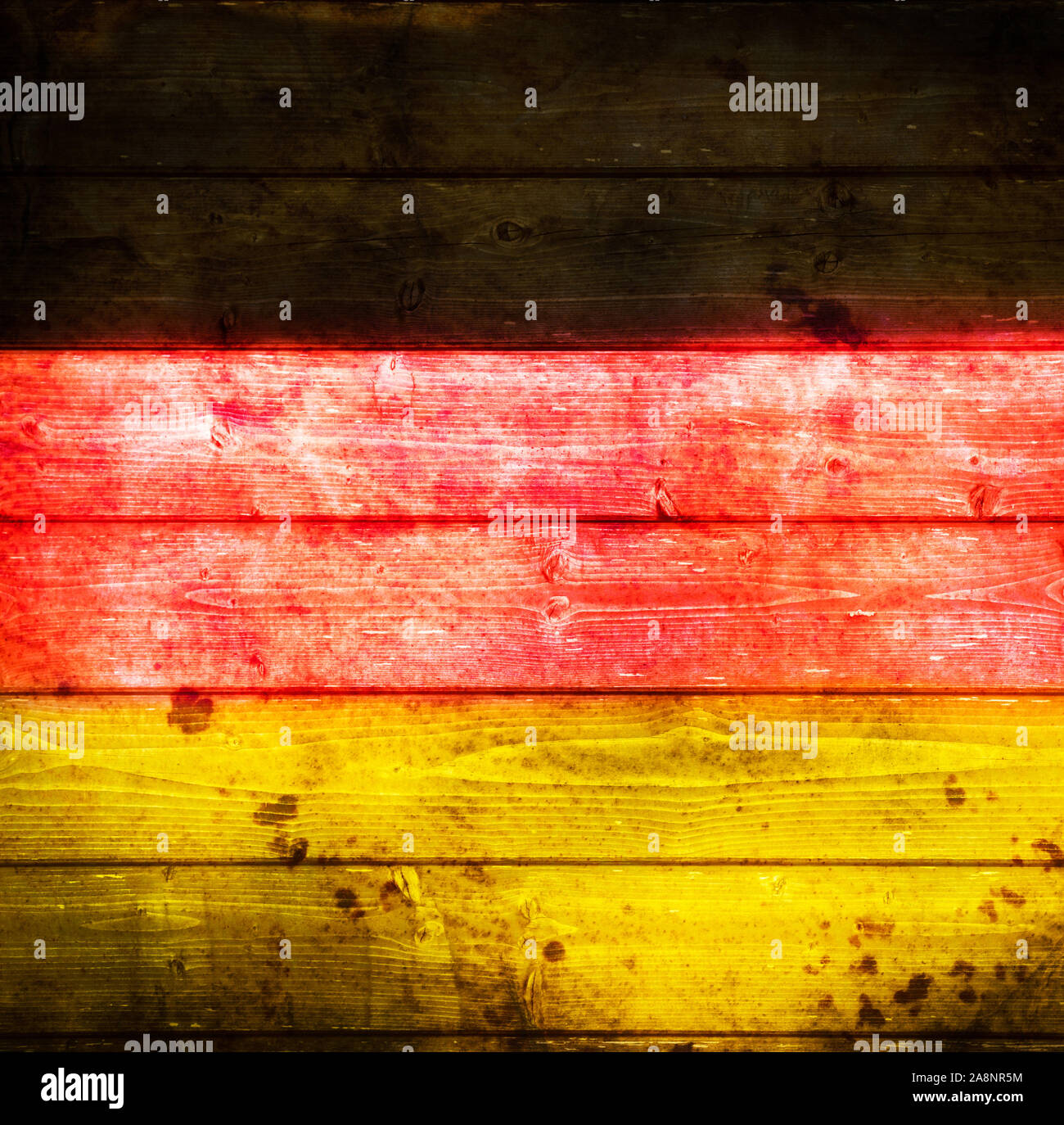 a German flag old style Stock Photo - Alamy