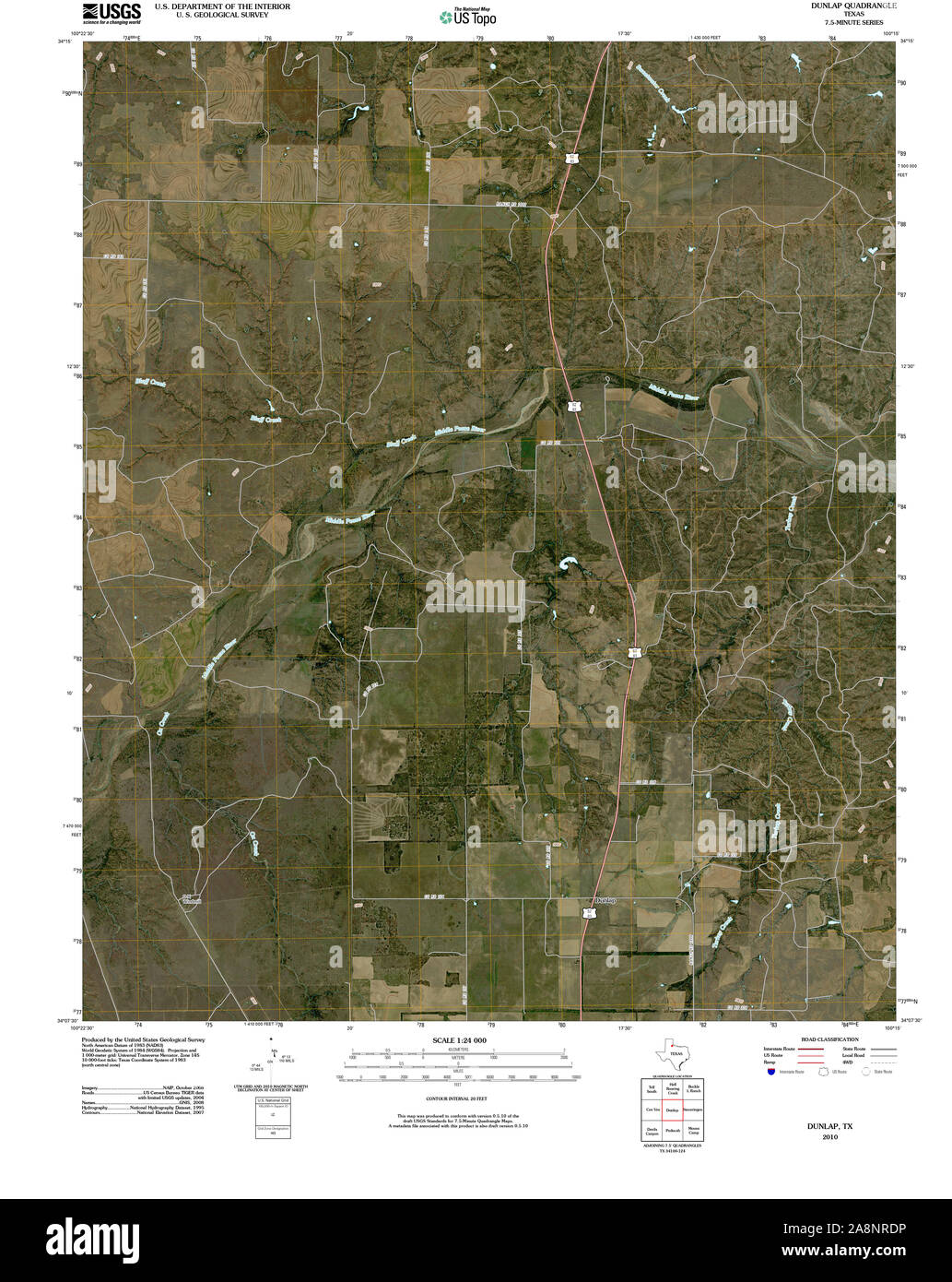 Map of dunlap hi-res stock photography and images - Alamy