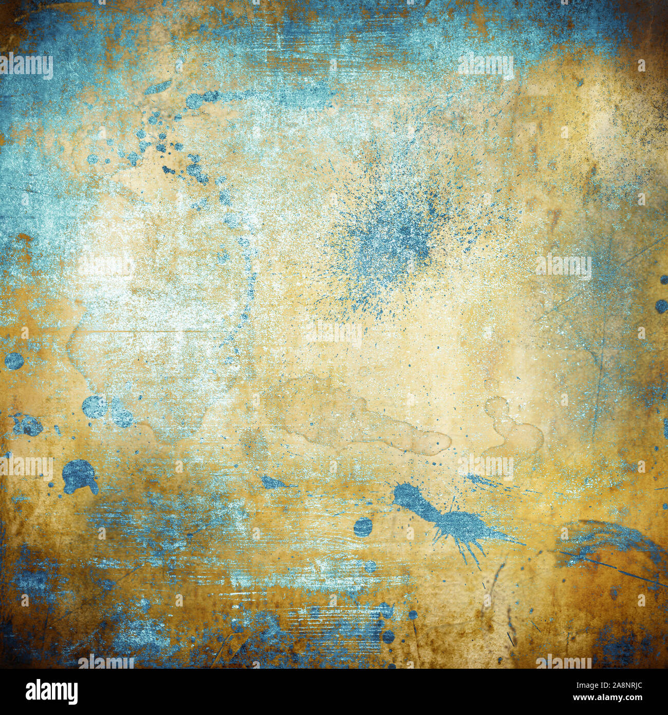 vintage paper stained background with ink Stock Photo - Alamy